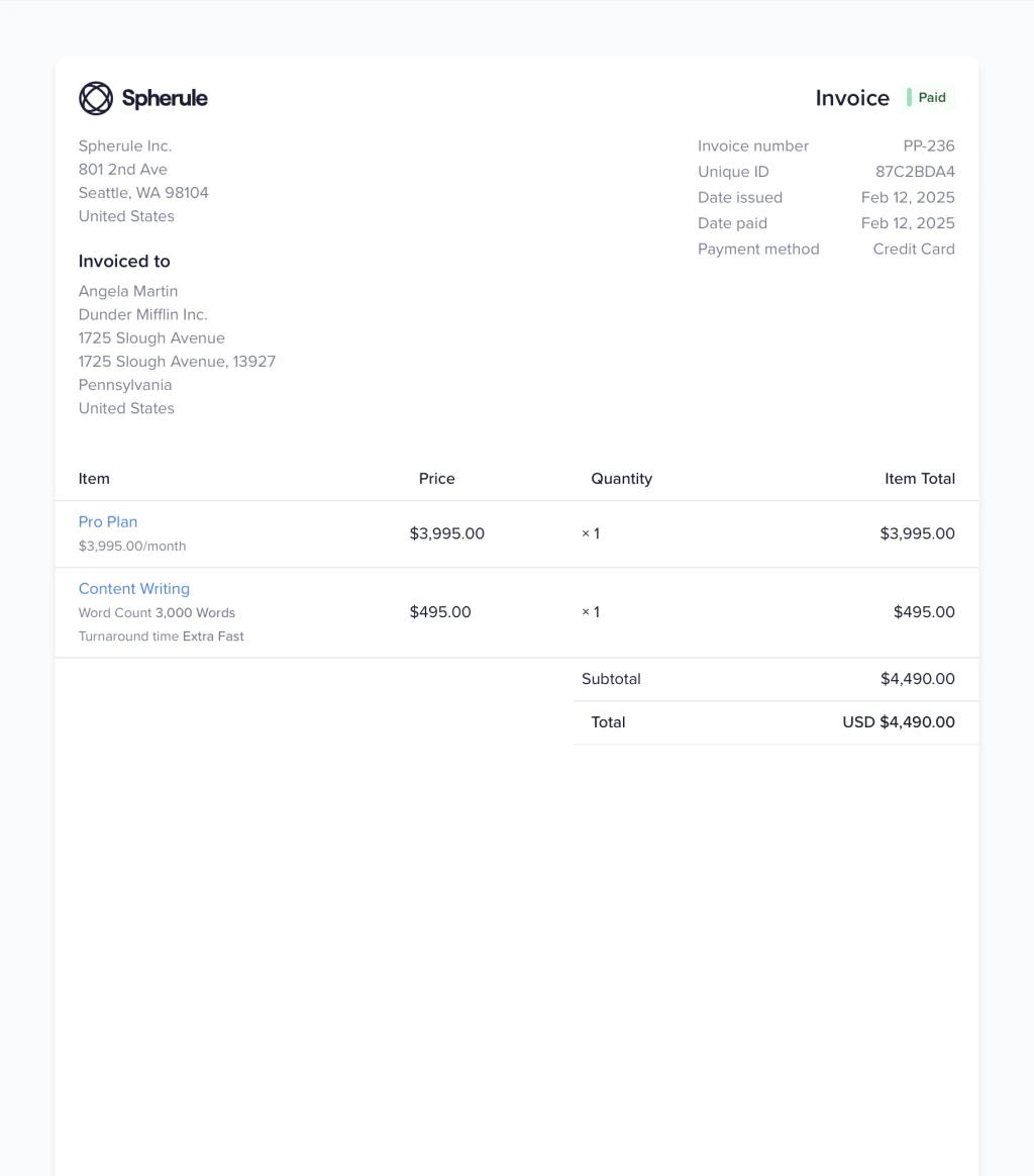 Invoice Tracking & Payment Follow-Up Software // Wayfront